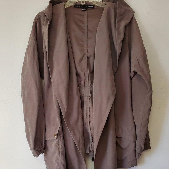 HYFVE | Jackets & Coats | Hyvfe Hyfve Hyfve Open Hooded Waterfall ...